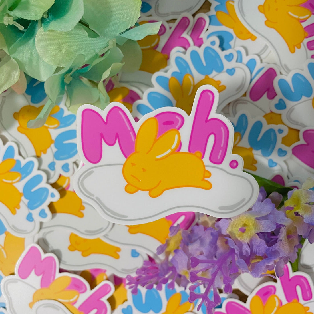 Bun Egg stickers – wingBunny